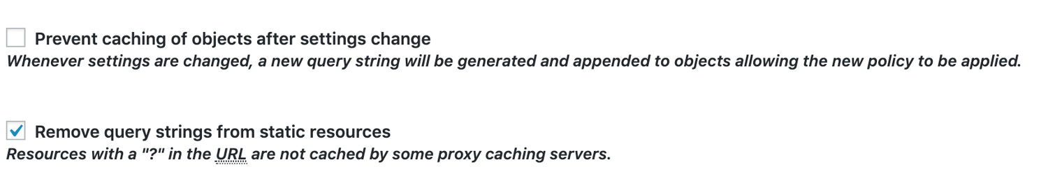 How to Remove Query Strings From Static Resources